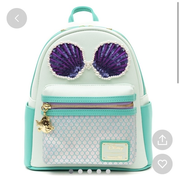 Loungefly | Bags | Nwt Loungefly Disney The Little Mermaid Sequin And ...